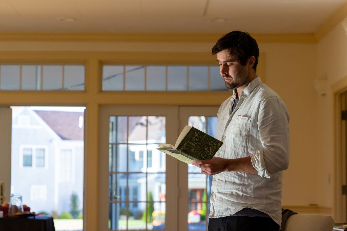 Author Ben Shattuck Visits Tabor Academy | News Detail