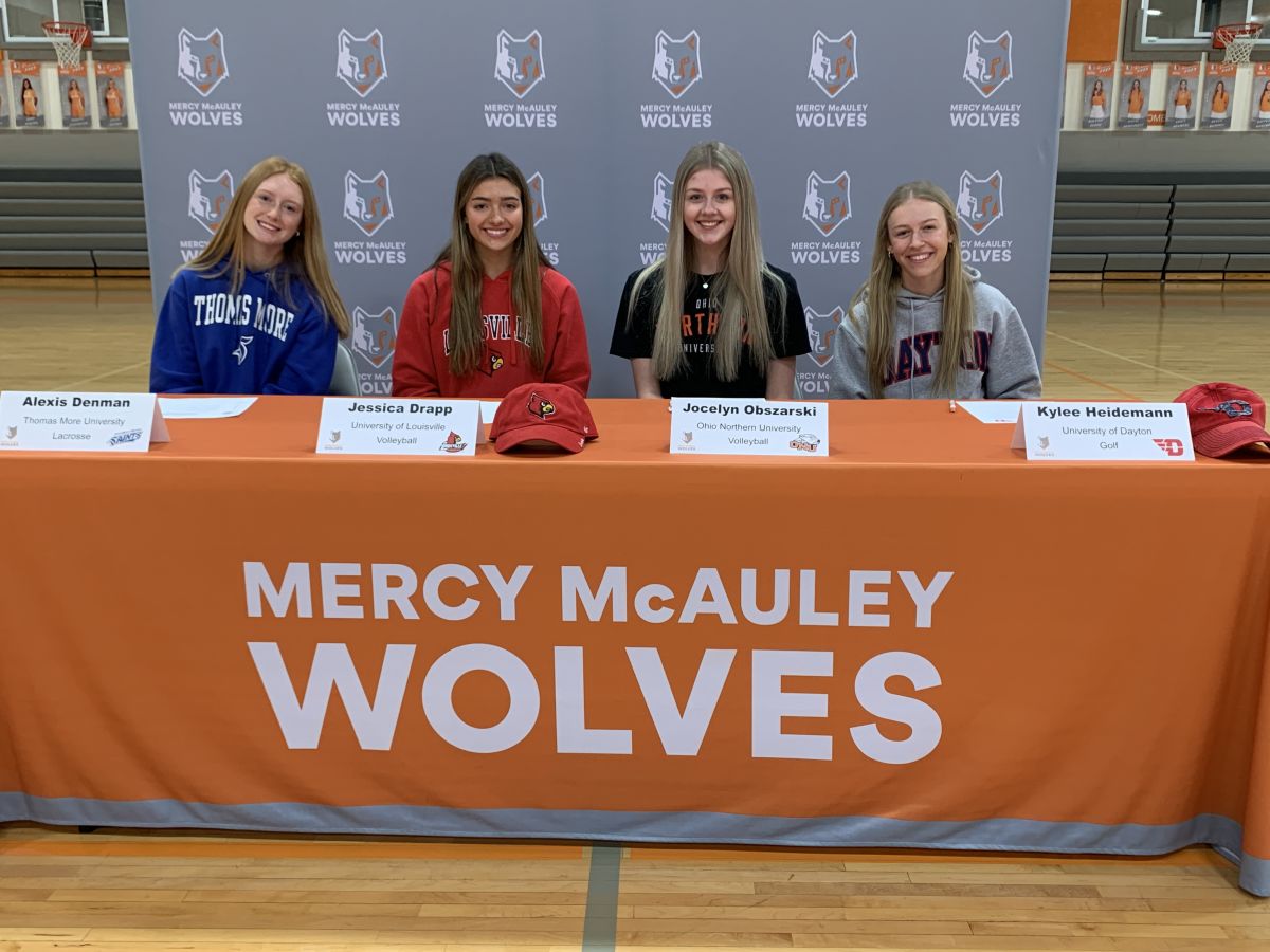 Four Senior Athletes Sign National Letters of Intent! | News Post