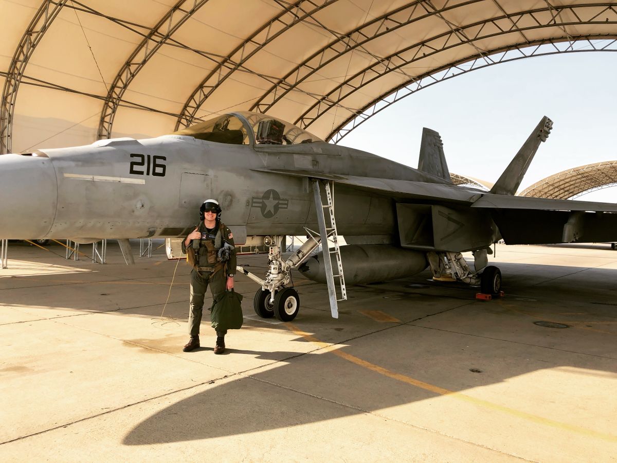 Flying High: LT William Rasmussen '13 | Alumni Features