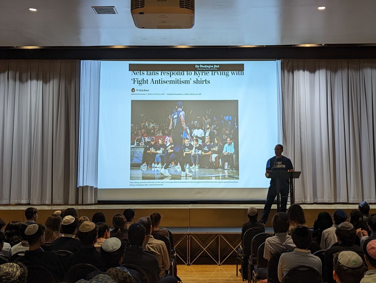 Fighting Against Anti-Semitism... The Mike Dube Way! | Ramaz News - The ...