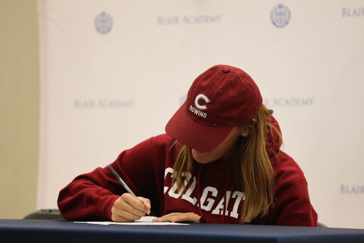 Blair Athletes Make College Commitment | Post