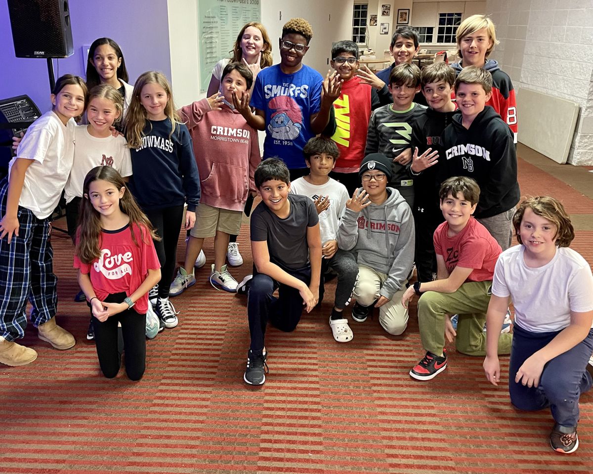 6th Graders Enjoy Movie Night on Campus | Morristown Beard School News
