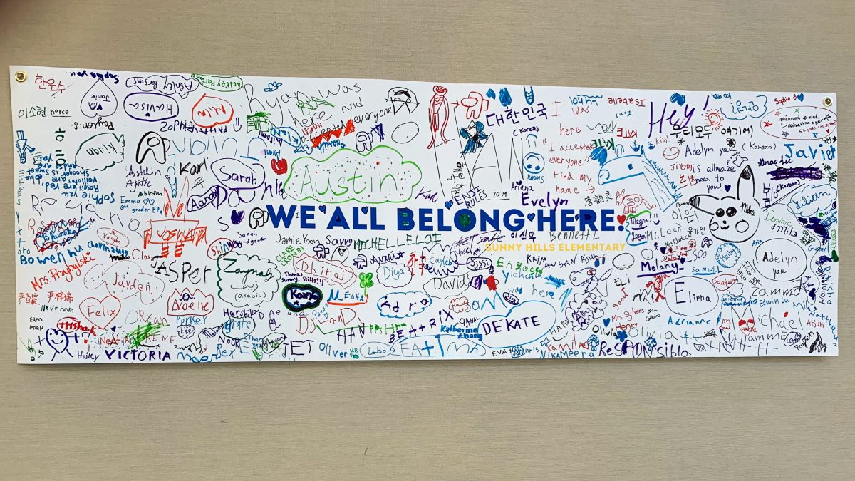 We All Belong Here Poster Promotes Inclusion | News Article - Sunny ...