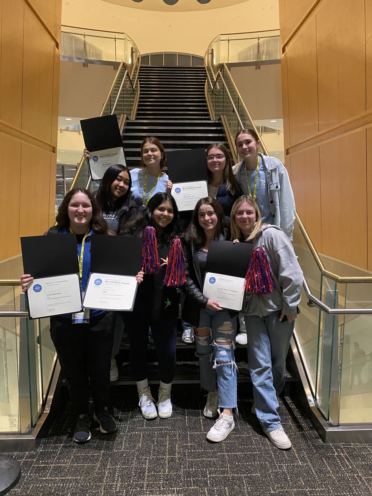 SPA student journalists honored at JEA/NSPA National Journalism ...