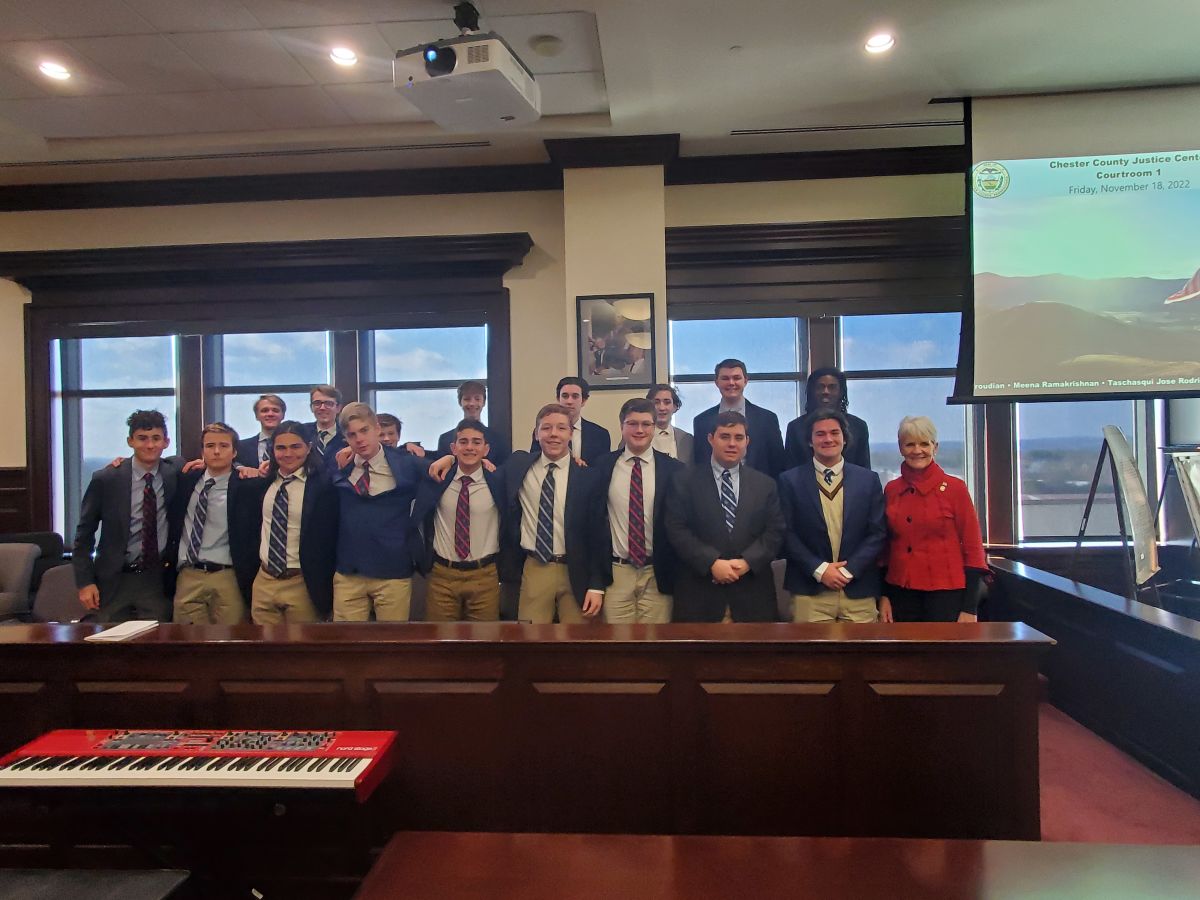Men's Chorus Performs at the Chester County Justice Center | Malvern ...
