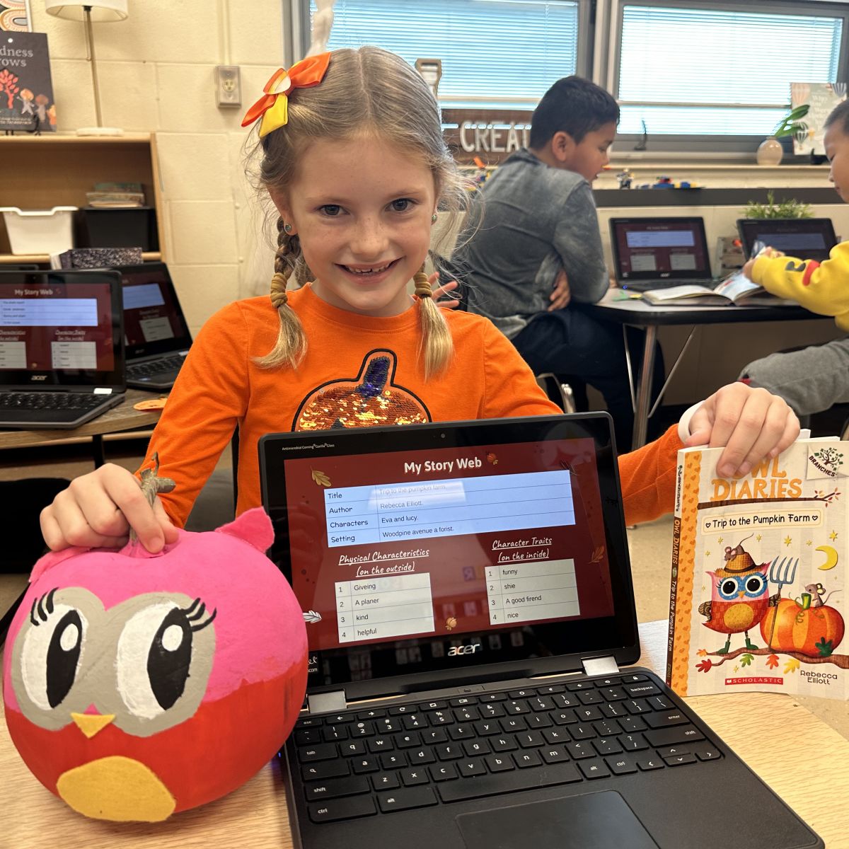 Student Choice at Center of Creekside Character Museum | News Detail Page