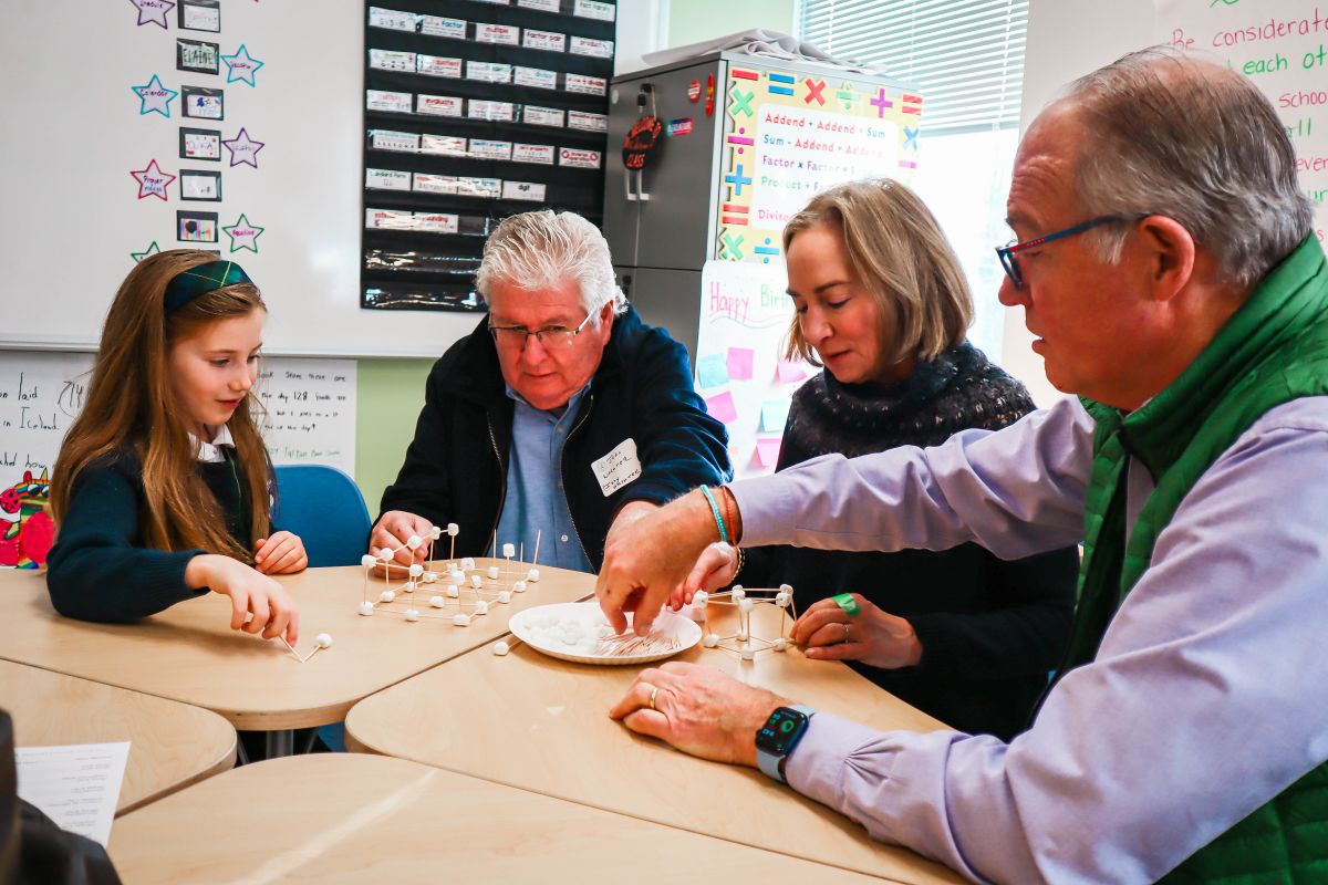 Lower School and EC students welcome special guests to campus | News