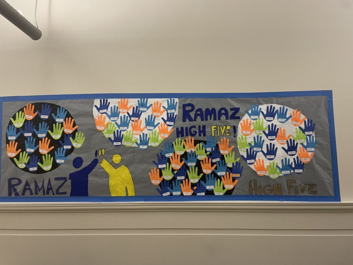 Middle School High-Fives For Kindness! | Ramaz News - The Ramaz School