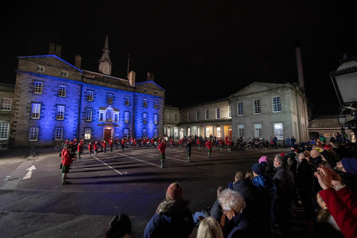 St Andrew's Night Tattoo lights up the Auld Hoose | Latest News from ...