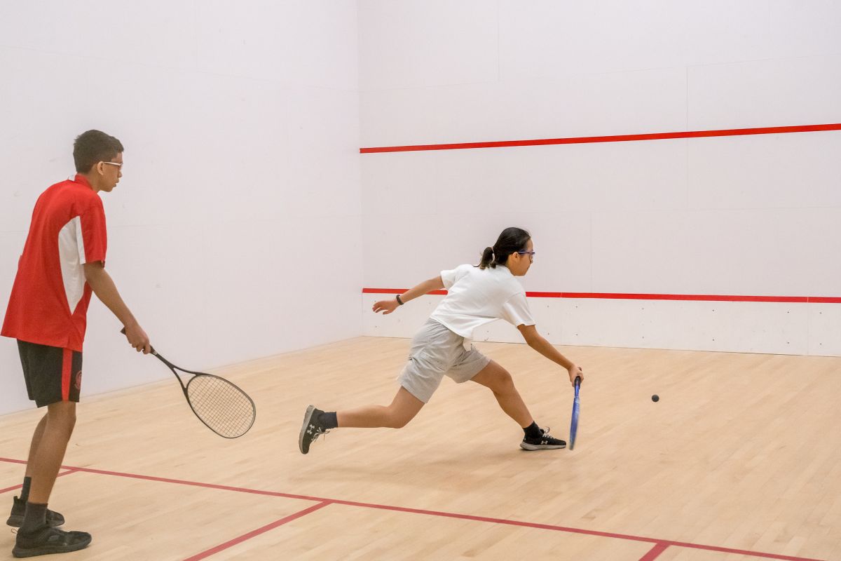 Squashing out the competition | Details