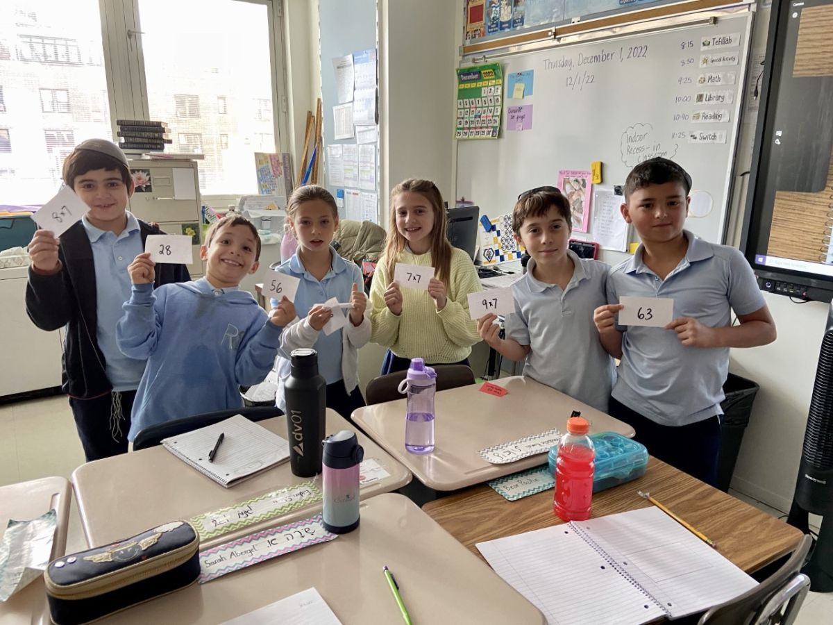 Third Graders Are Multiplication Mathematicians! | Ramaz News - The ...