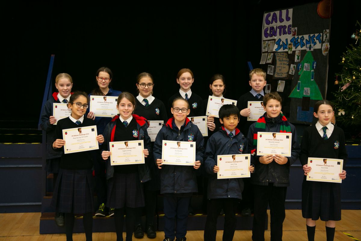 Millfield Prep pupils receive top marks in the UK Bebras Challenge ...