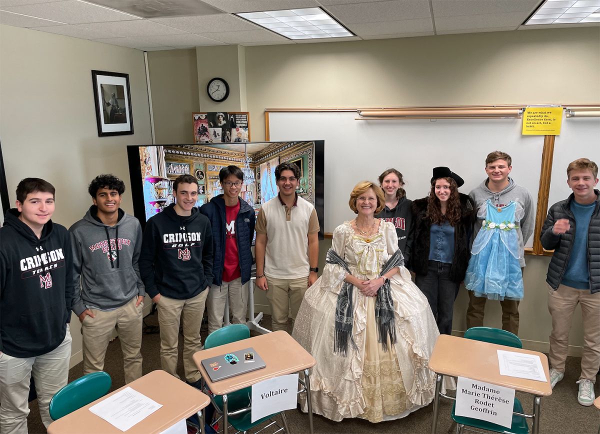 AP European History Students Re-Create Enlightenment Salon | Morristown ...