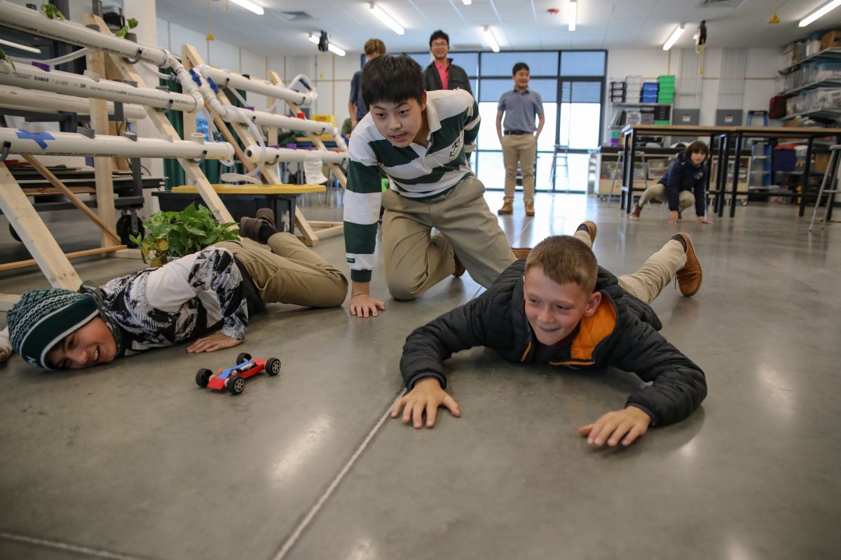 Gates Students Learn 3D Design Through Car Race | Post