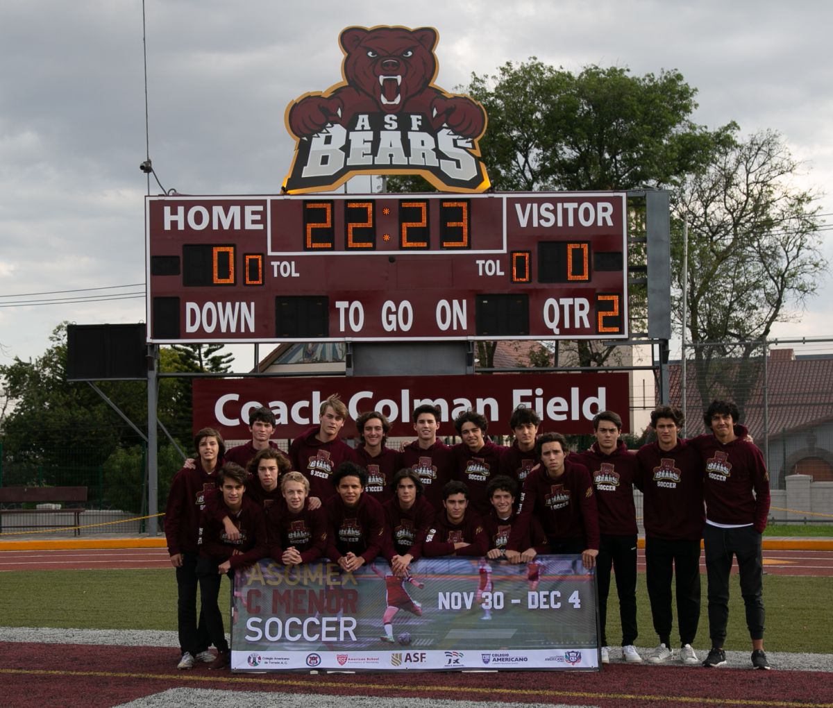 ASF hosts ASOMEX and spreads Bear spirit among fellow American Schools ...