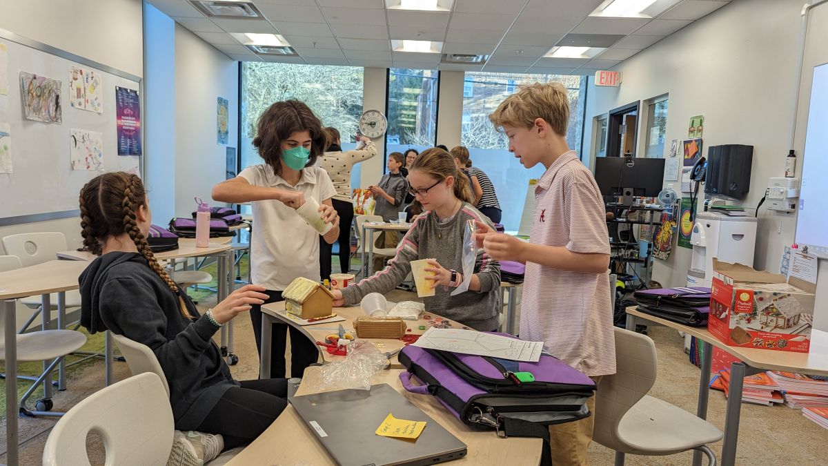 Grade 6 Students Use Design-Thinking Skills for Gingerbread House ...