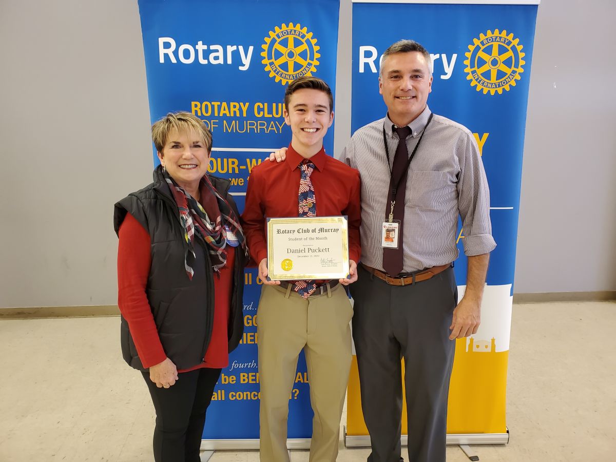 Daniel Puckett Named December Rotary Student of the Month | Post Detail