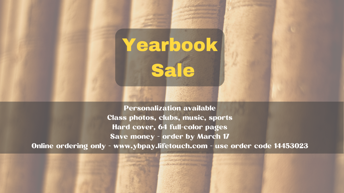 Yearbook Sales Reminder | AMS North News & Updates