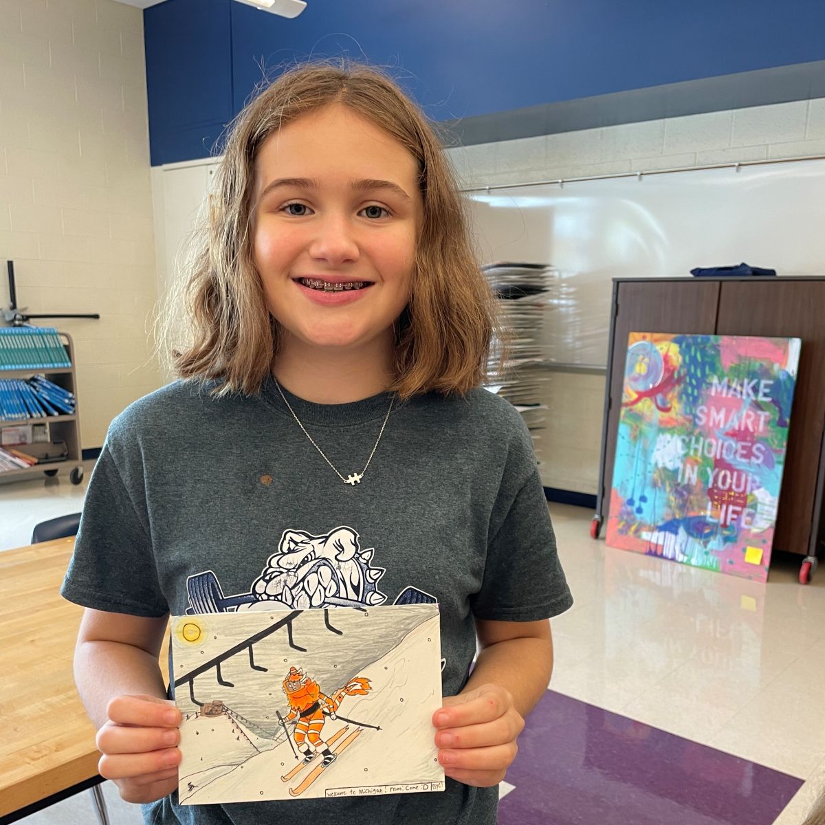 Art Pal Exchange with Hawaii | News Details - Otsego Public Schools