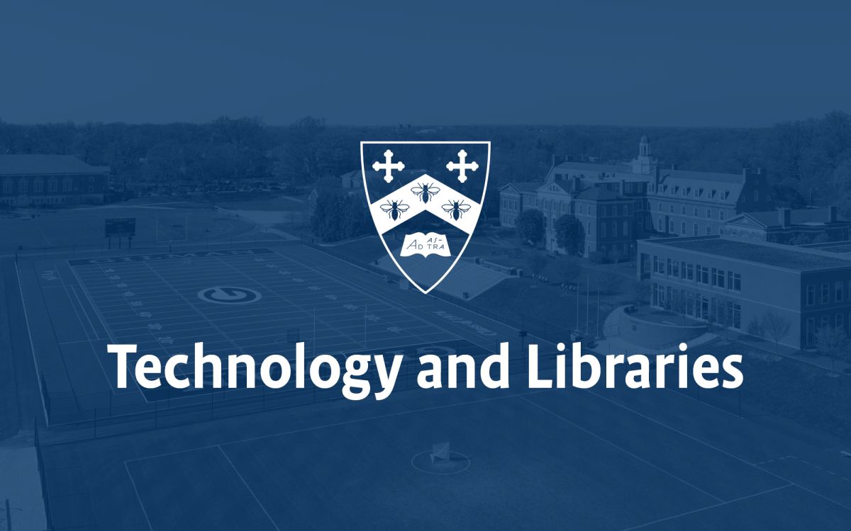 Library Policies | Technology and Libraries | Gilman School