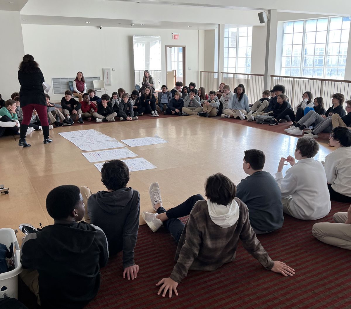 MBS 8th Graders Engage in Activity to Learn about Food Insecurity ...