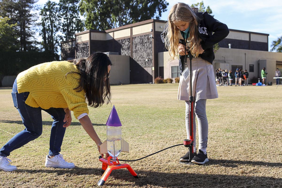 Up, Up, and Away! 6th Graders Successfully Launch Bottle Rockets | News ...