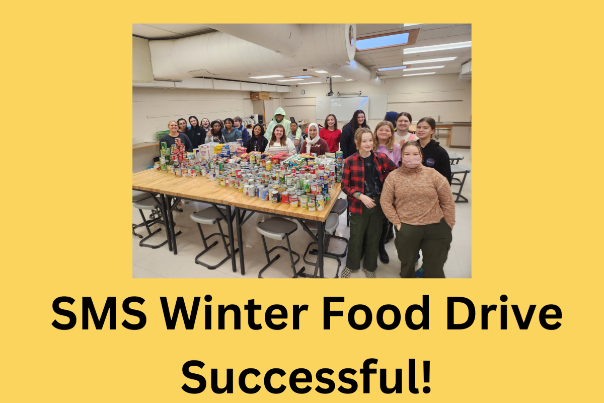 SMS Winter Food Drive A Success! | article