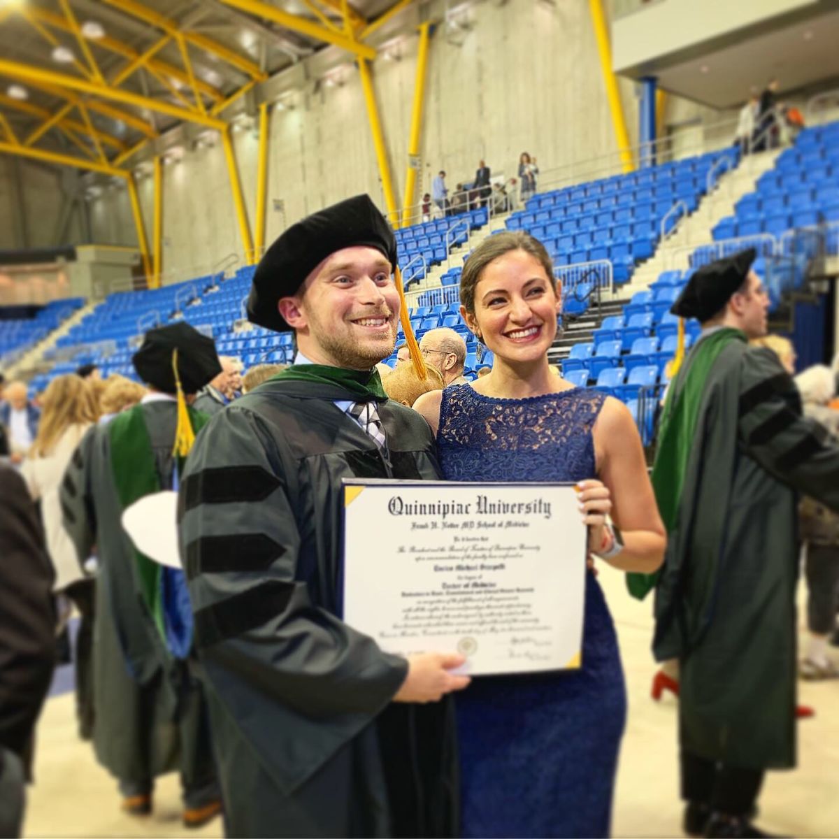 Victoria Silverman, AHS ’11, Cornell ’15 and Enrico Scarpelli, AHS ’11 ...