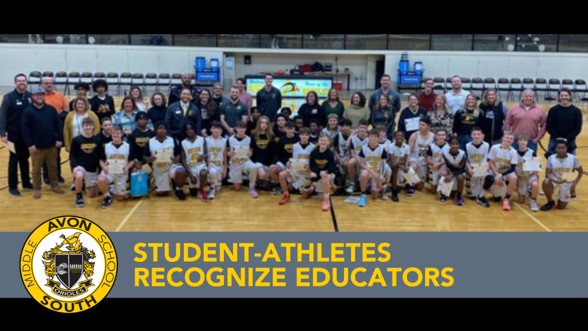 AMS South Student-Athletes Recognize Educators | Experience Avon