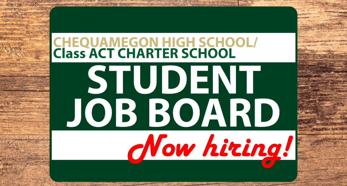 CSD Student Job Board - Chequamegon High School