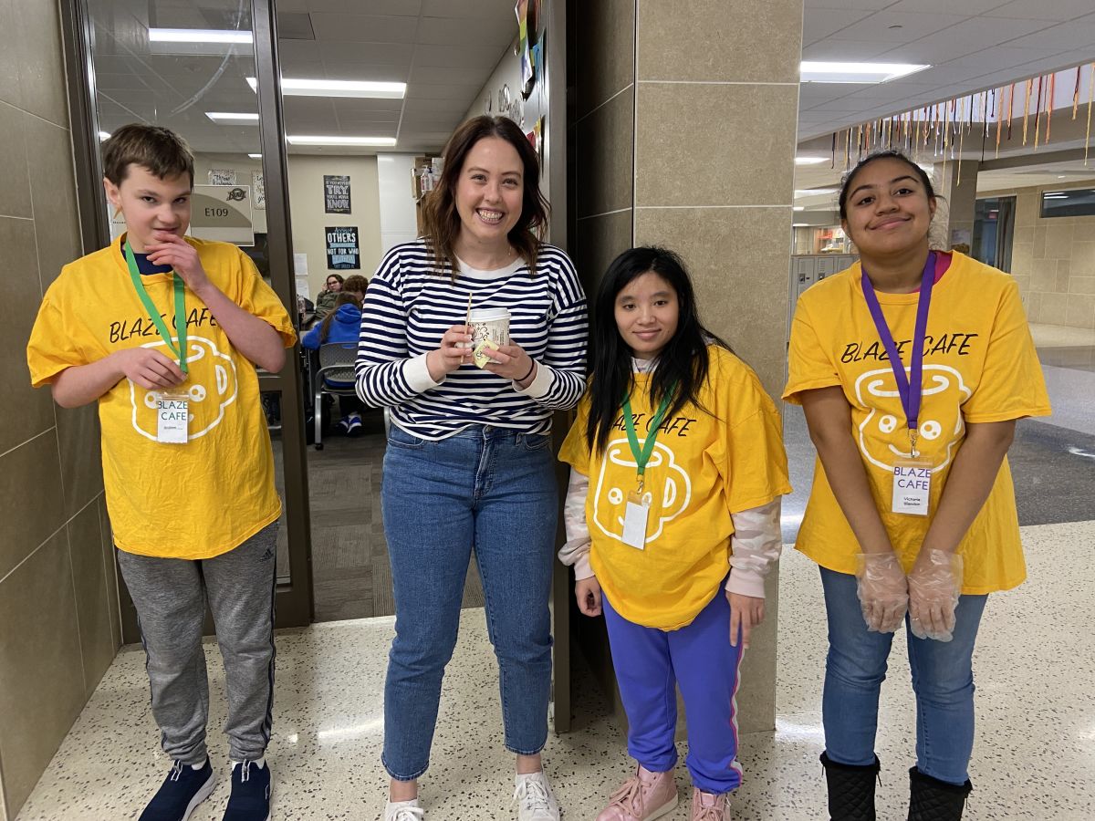Blaze Cafe empowers, prepares students to take on challenges with ...