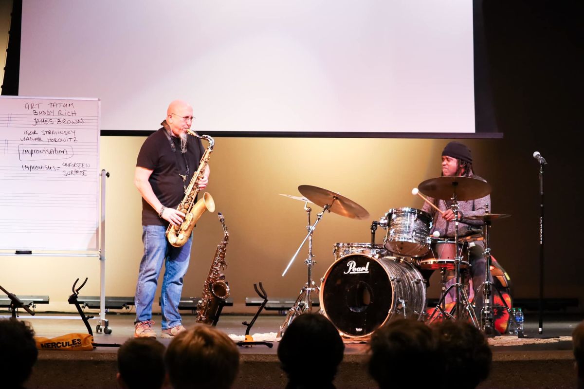 Jeff Coffin and Futureman Host Father Ryan Masterclass | Post