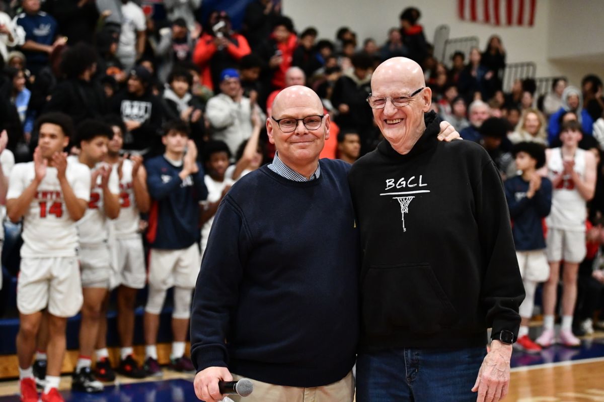 Steve Kelley '64 Night at Raider Boys Basketball | cc