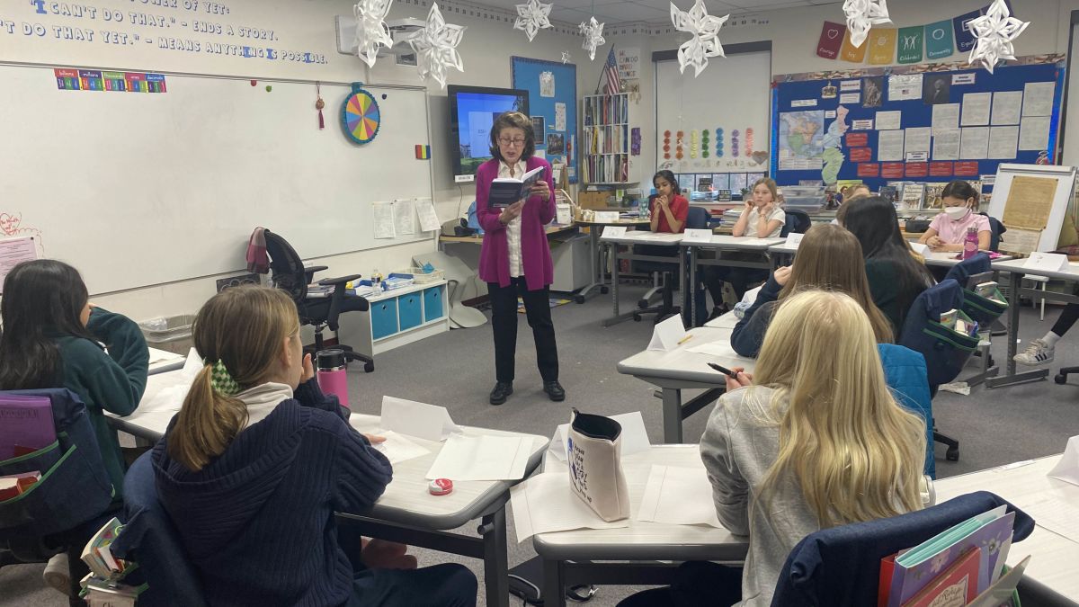 Author and Kent Place Alumna Amy Pollack ’70 Returns to Primary School ...