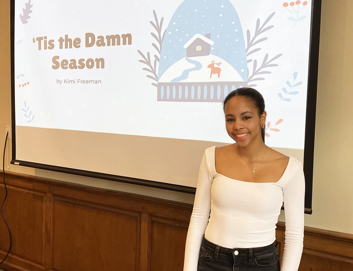 Kimi Freeman '25 Speaks about Writing and Publishing a Novel | Morristown Beard School News