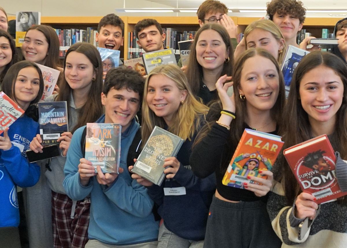 LMHS Library Hosts New Book Reception | Article