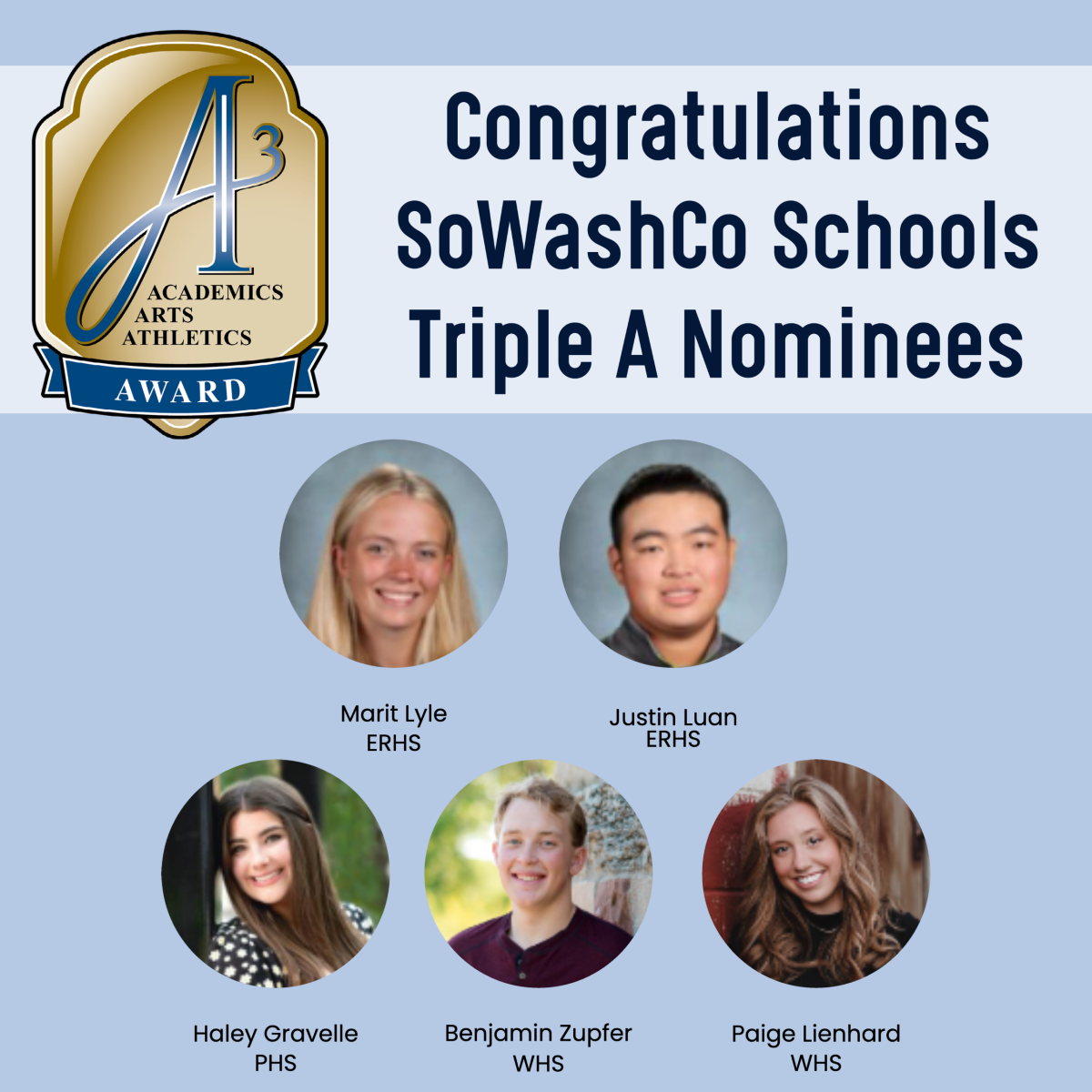 Five SoWashCo Schools Students Nominated for MSHSL Triple 'A' Award ...