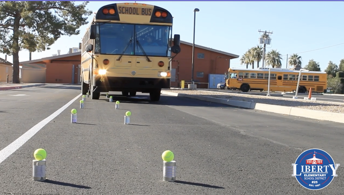 LESD25 Celebrates Love The Bus Month With a Bus Road-eo | District News