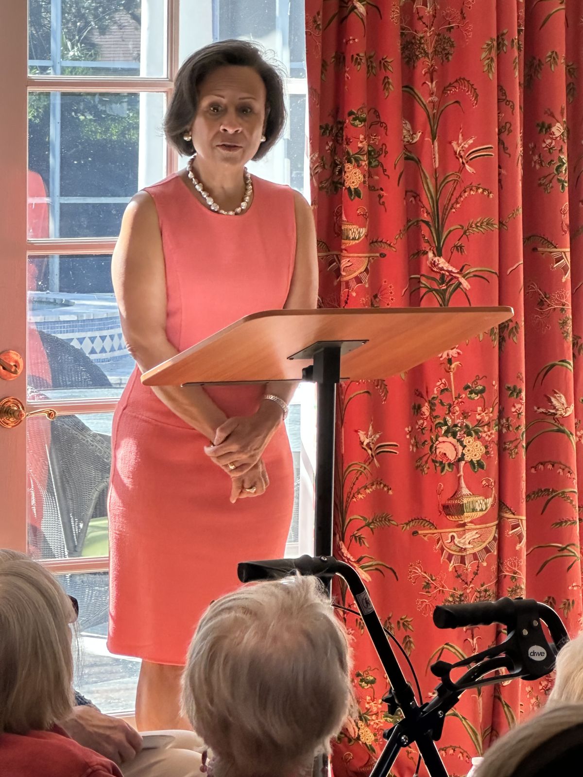 President Paula Johnson visits Sarasota | News Details