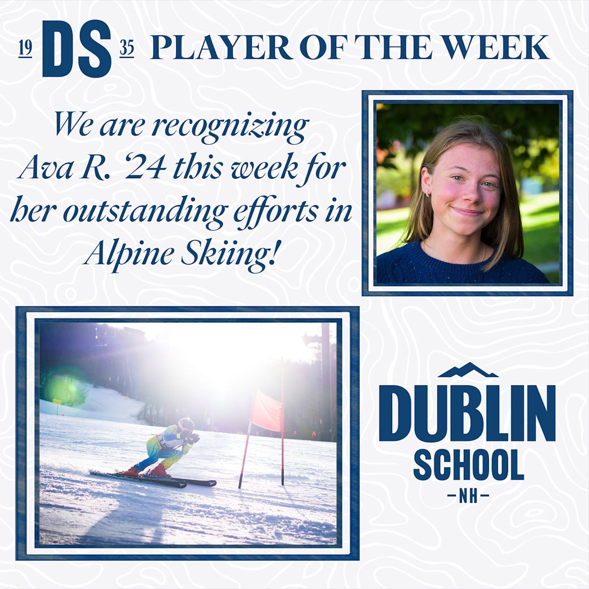 Athlete of the Week: Ava R. | Post Details