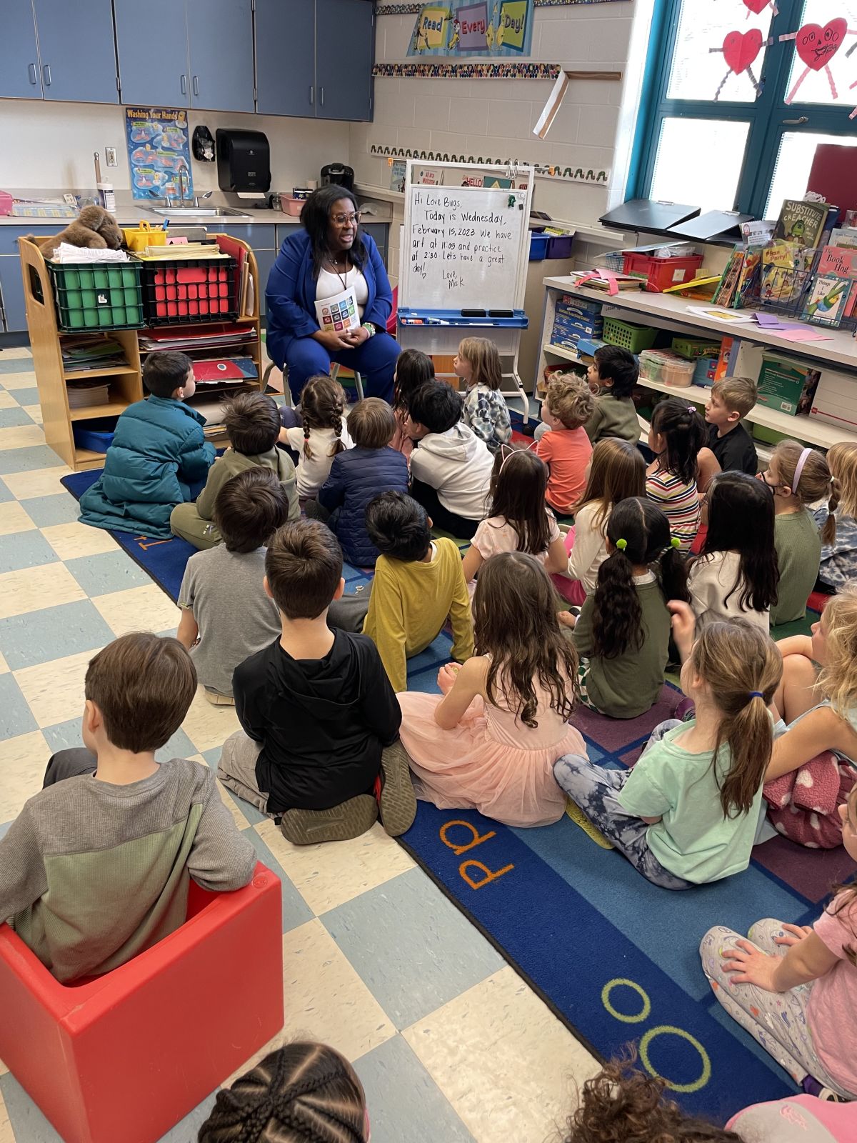 DEI Director Ms. James-Coles Reads to BHES Students | Article