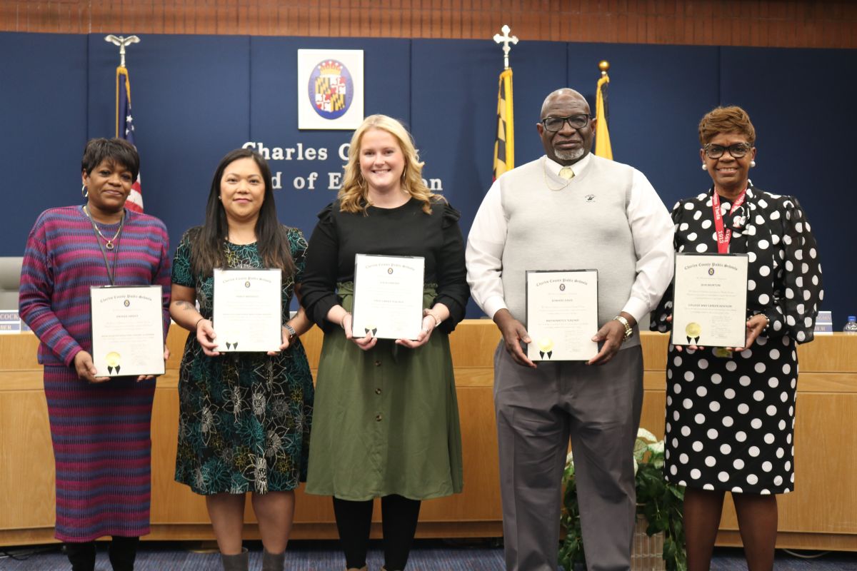 Board honors exemplary employees for February | details - Charles ...