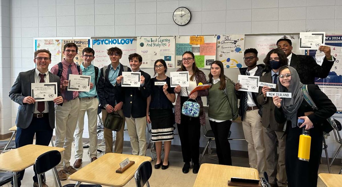 Model United Nations Club Participated in the St. Mary’s Association of ...