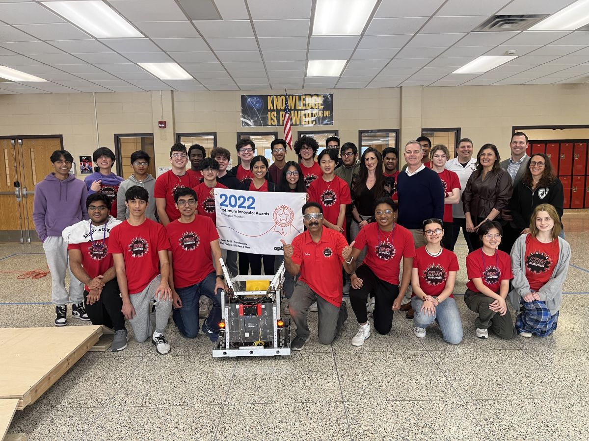 Half Hollow Hills Robotics Team Receives Visit From Sponsor And Town ...