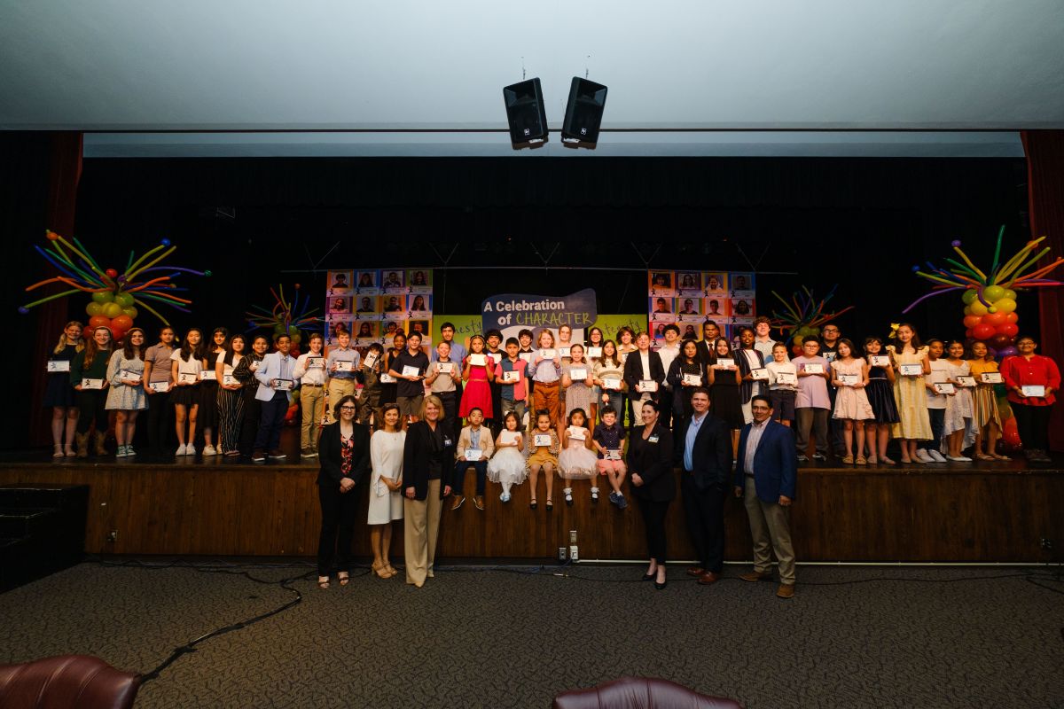 Character Without Question Award recipients are recognized for ...