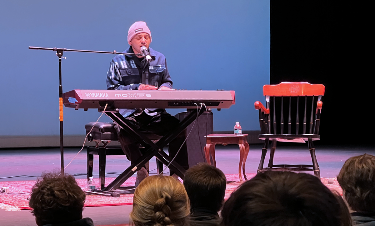 Pinderhughes touts power of music at Thayer visit | News Details