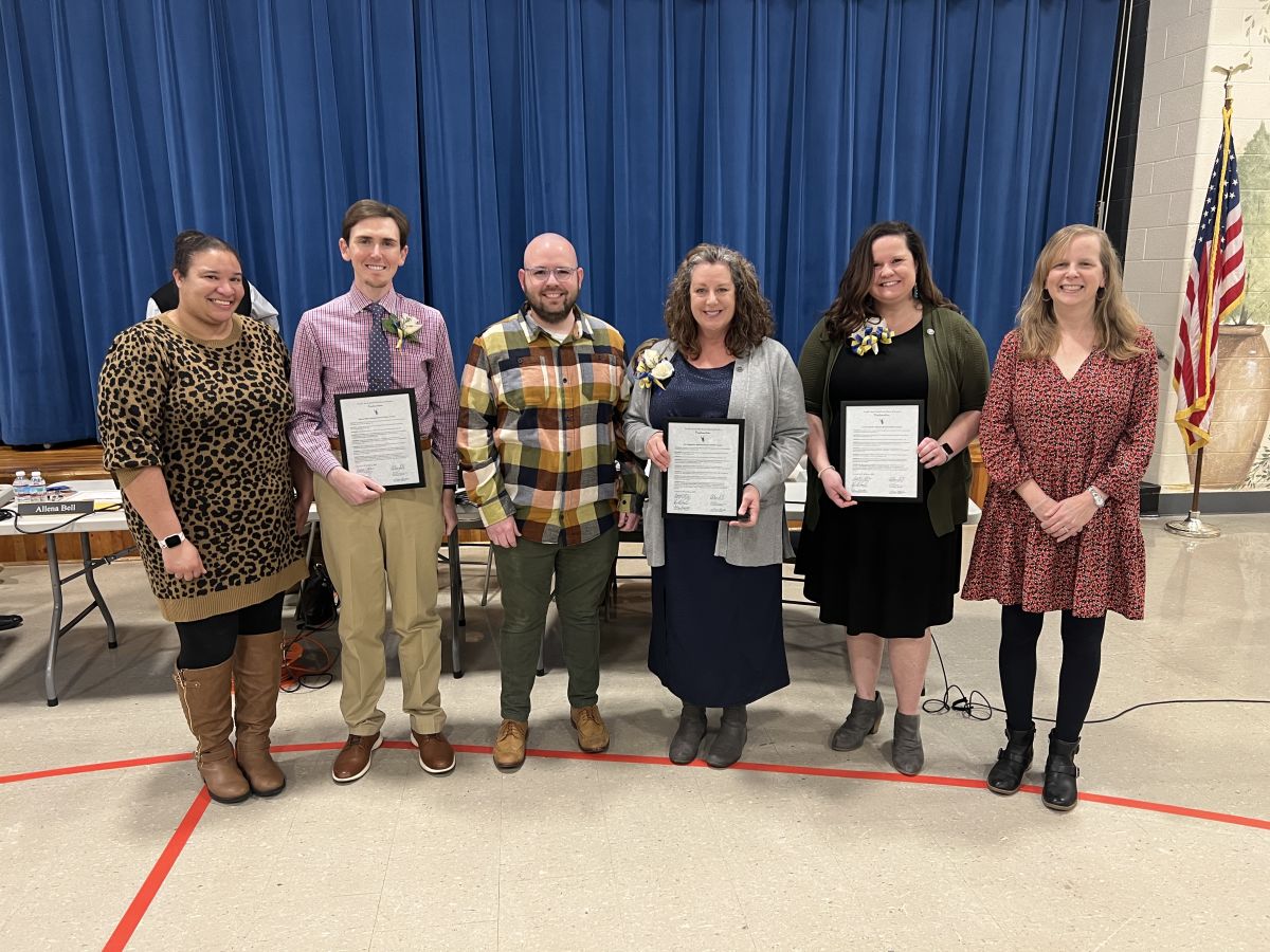 Four FSSD Teachers Receive National Board Certification | Johnson ...