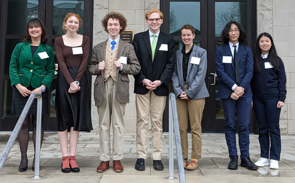 Mock Trial team gains experience in competition, Dugdale receives Best ...