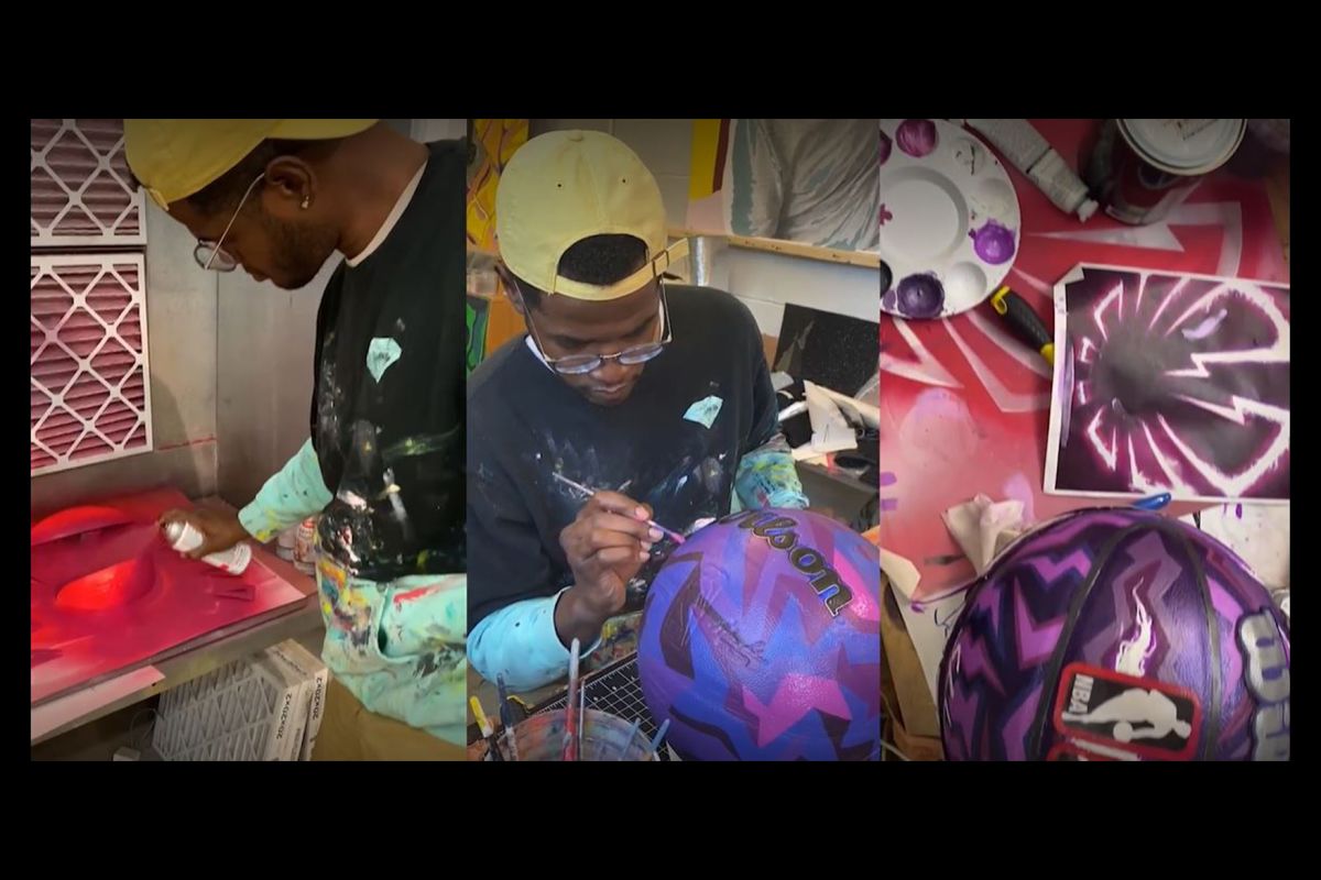 Stuart Robertson ’11 Creates “Electric” Art for NBA G League Ignite ...