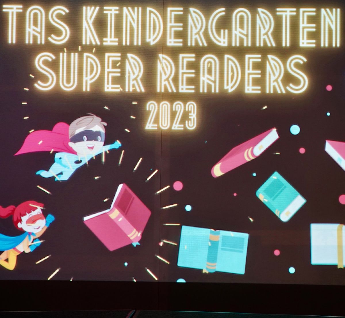 Kindergarten Super Readers Show Their Skills | News Story Page